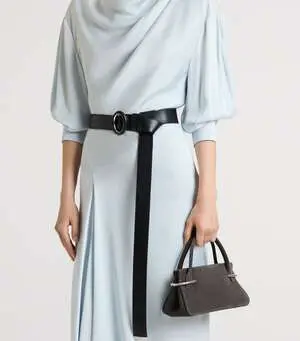 Givenchy Mini Suede Pinch Top-handle Bag