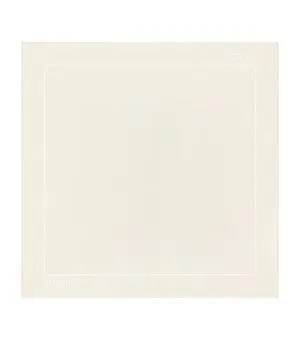 Givenchy Silk Logo Pocket Square Ivory