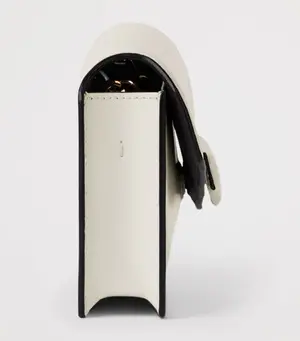 Givenchy Leather Antigona Chain Wallet - Ivory