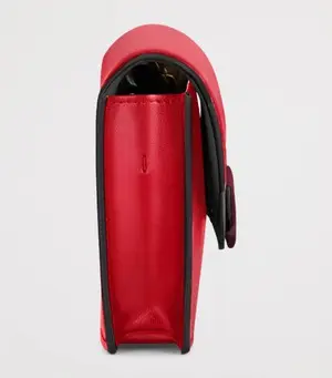 Givenchy Leather Antigona Chain Wallet - Red