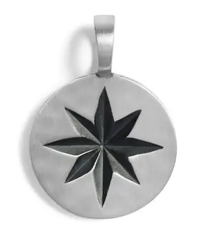 Monica Vinader Sterling Guiding Star Pendant