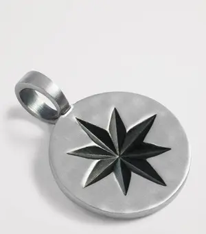 Monica Vinader Sterling Guiding Star Pendant