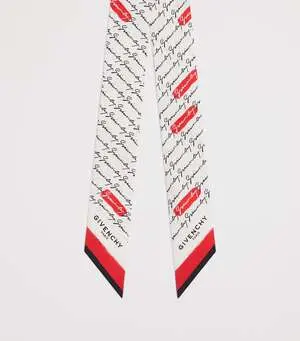 Givenchy Silk Twill Signature Scarf