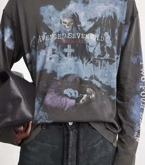 REPRESENT 247 X Avenged Sevenfold Cotton Graphic T-shirt