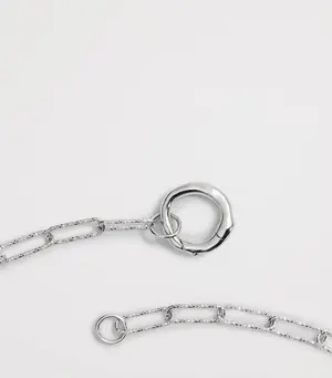 Monica Vinader Sterling Alta Charm Necklace
