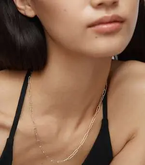 Monica Vinader Sterling Alta Charm Necklace