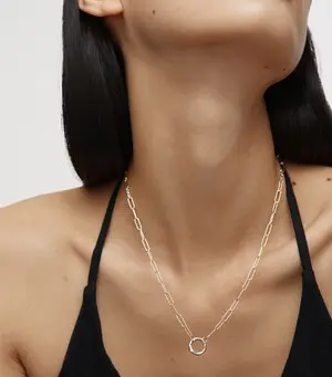 Monica Vinader Sterling Alta Charm Necklace