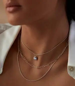 Monica Vinader Sterling Alta Necklace
