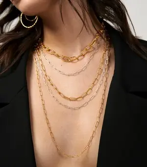 Monica Vinader Sterling Alta Necklace