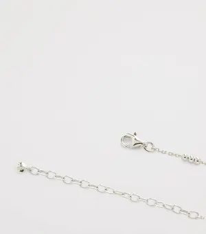 Monica Vinader Sterling Beaded Chain Necklace
