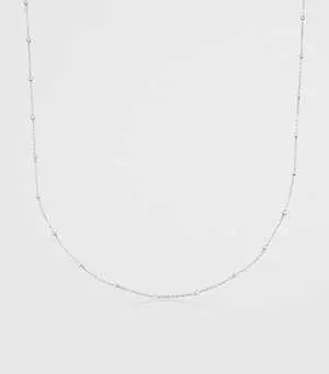 Monica Vinader Sterling Beaded Chain Necklace