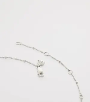 Monica Vinader Sterling Beaded Chain Necklace