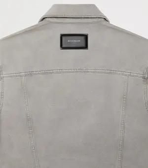 Givenchy Crease-effect Denim Jacket