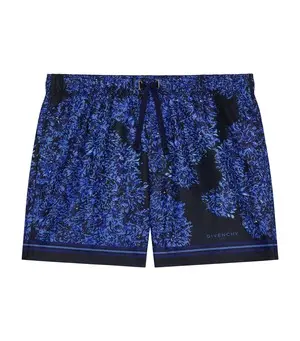 Givenchy Pompom Print Swim Shorts - Navy