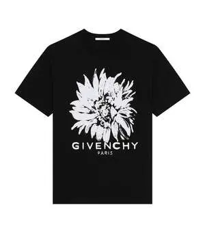 Givenchy Cotton Floral Logo T-shirt