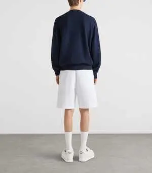 Givenchy Wool Logo Sweater - Navy