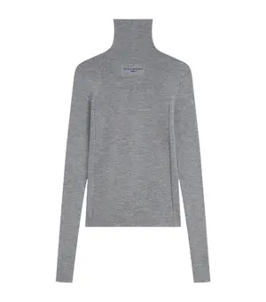Givenchy Wool-silk Rollneck Sweater