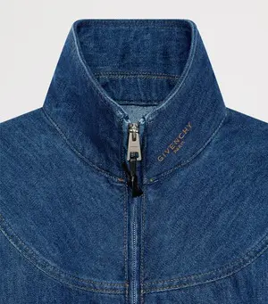 Givenchy Denim Bomber Jacket