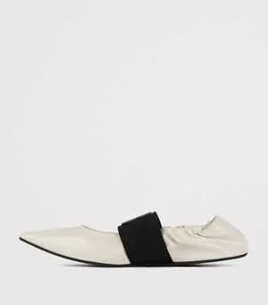 Givenchy Leather Crush Ballet Flats