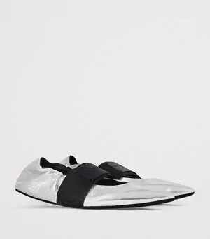 Givenchy Leather Crush Ballet Flats