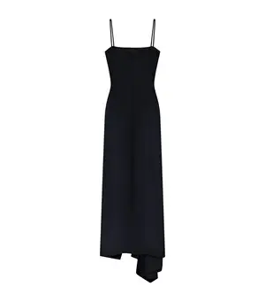 Givenchy Square-neck Maxi Dress