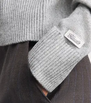 Claudie Pierlot Wool Shawl-collar Sweater