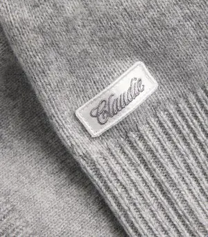 Claudie Pierlot Wool Shawl-collar Sweater