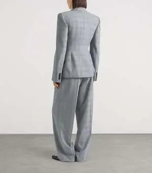 Givenchy Wool Wide-leg Tailored Trousers