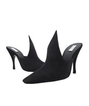 Alaïa Suede Mules