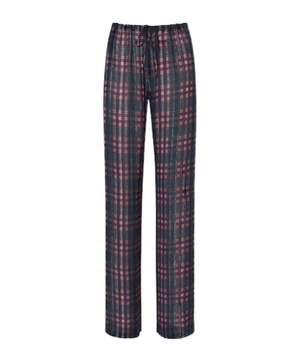 Dries Van Noten Plaid Lamé Straight Pants - No