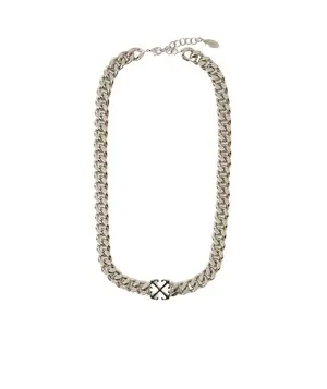 Off-White Arrow Chain-linked Necklace