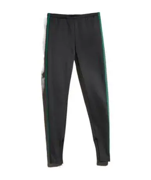 Gucci Technical Jersey Leggings With Web - Black