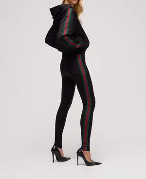 Gucci Technical Jersey Leggings With Web