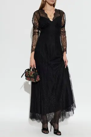 Dolce & Gabbana Long Lace Dress By
