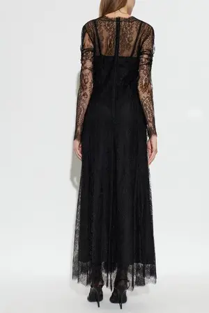 Dolce & Gabbana Long Lace Dress By