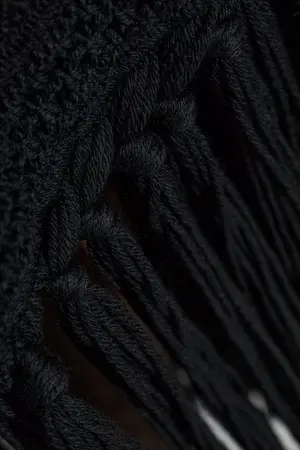 Dolce & Gabbana Wool Cardigan With Fringes