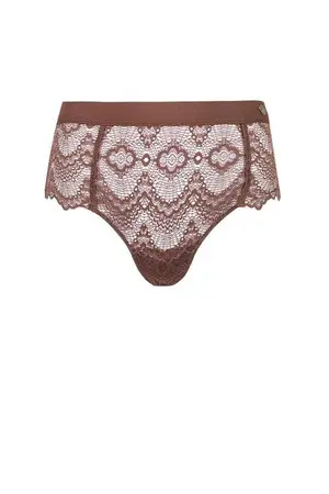 AYJE Flame High Waist Brief - Medium Brown