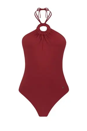 AYJE Touch Of Artisanal Strapless Swimsuit - Cinnamon