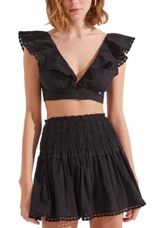 AYJE Muscha Tee Top - Black