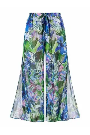 AYJE Flowers Anemon Pants - Blue