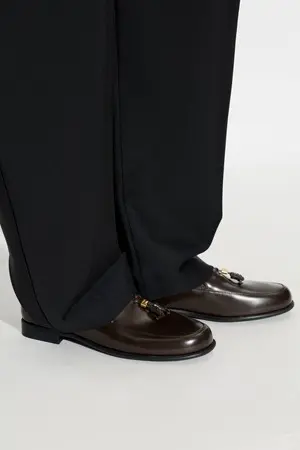 TOD'S Leather Loafers With Tassel By