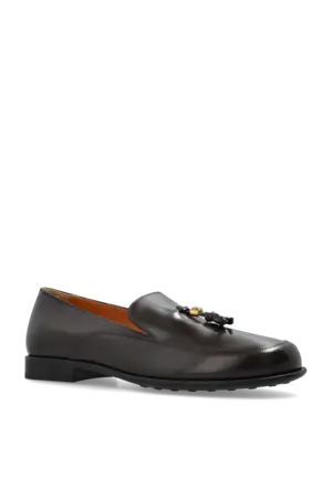 TOD'S Leather Loafers With Tassel By