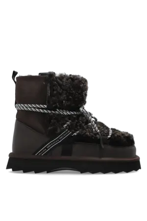 EMU AUSTRALIA Blurred Teddy’ Snow Boots - Brown