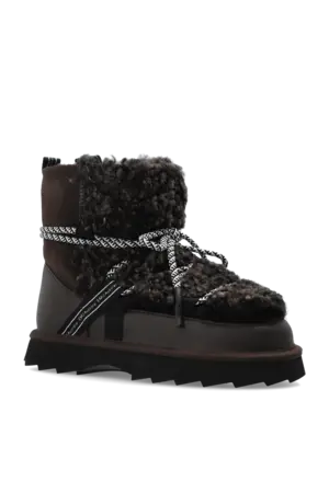 EMU AUSTRALIA Blurred Teddy Snow Boots – Dark
