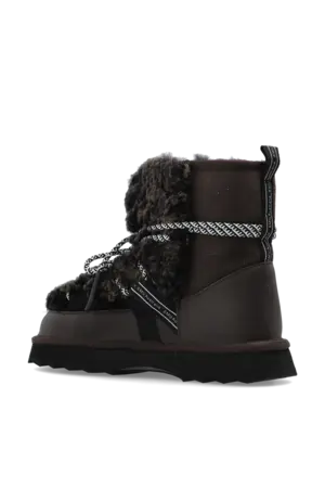 EMU AUSTRALIA Blurred Teddy Snow Boots – Dark