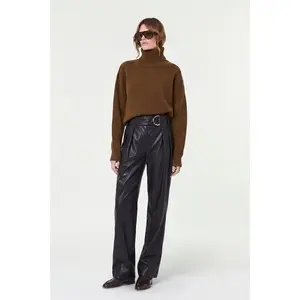 NICHOLAS Esme Lambswool Rollneck Sweater - Cumin