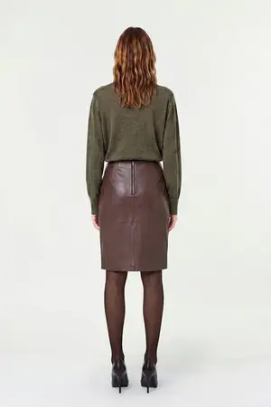NICHOLAS Veda Tie Neck Sweater
