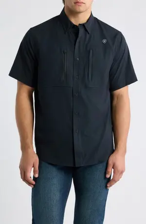 Ariat Venttek Performance Button Up Shirt - Black