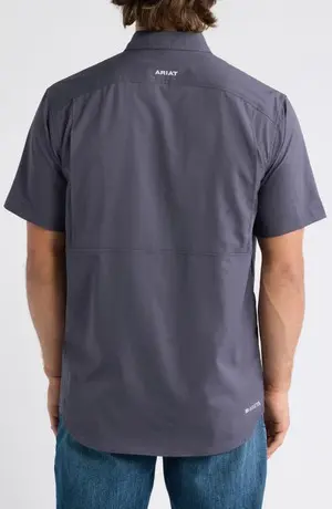 Ariat Venttek Performance Button Up Shirt - Charcoal