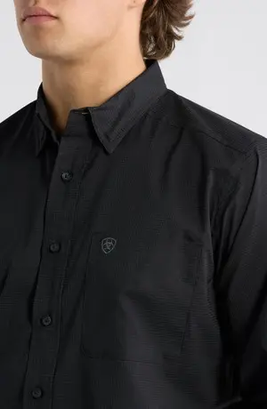 Ariat 360 Airflow Classic Fit Performance Shirt - Black